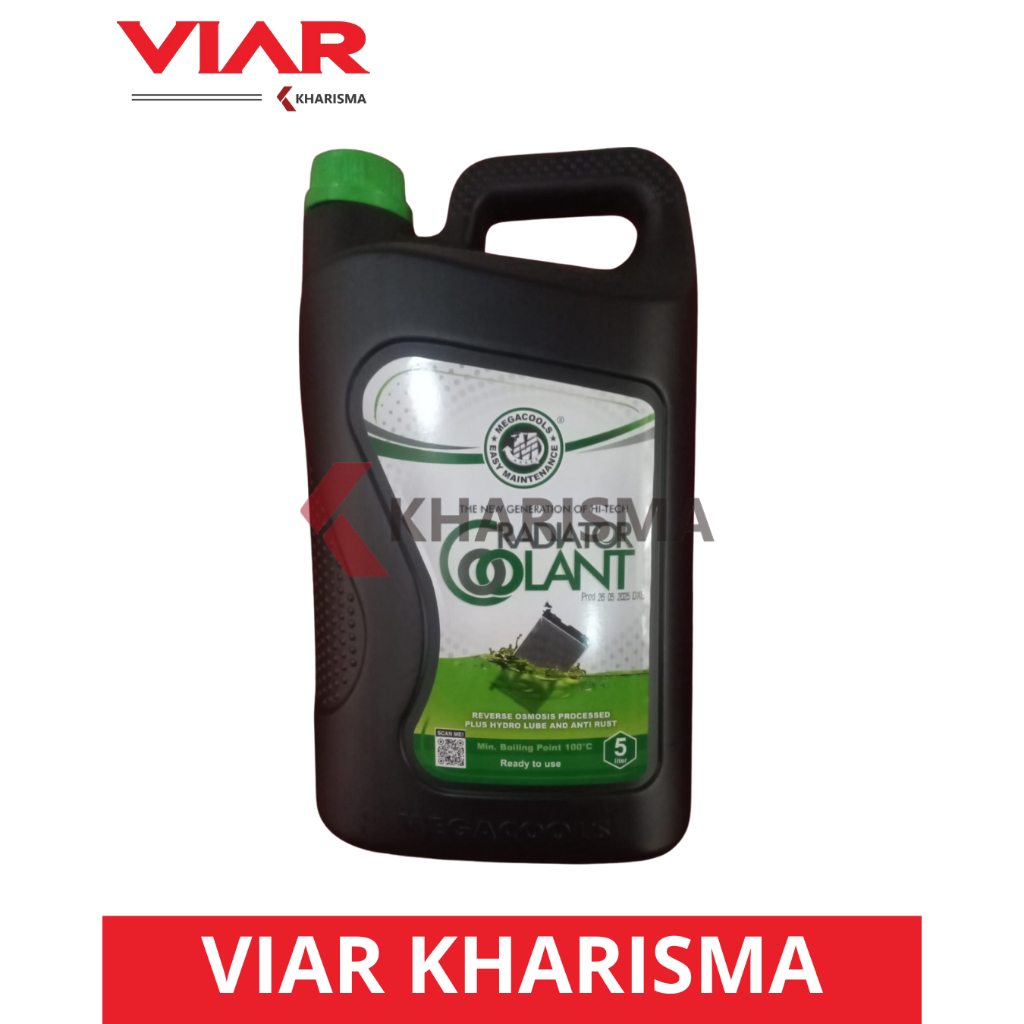 Jual MEGA COOL RADIATOR COOLANT 5L Mega Coolant 5 liter air radiator ...