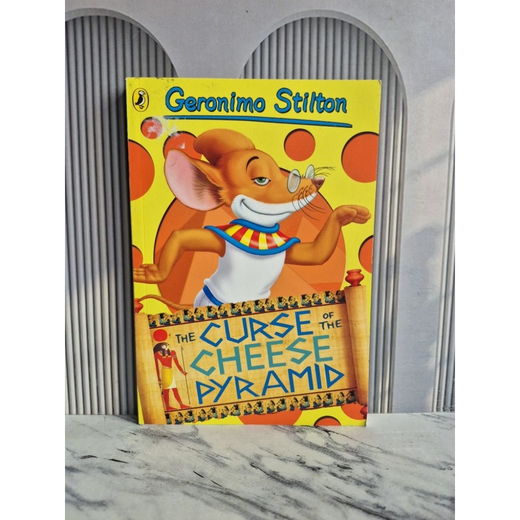 Jual Novel Anak Geronimo Stilton The Curse of the Cheese Pyramid ORI ...