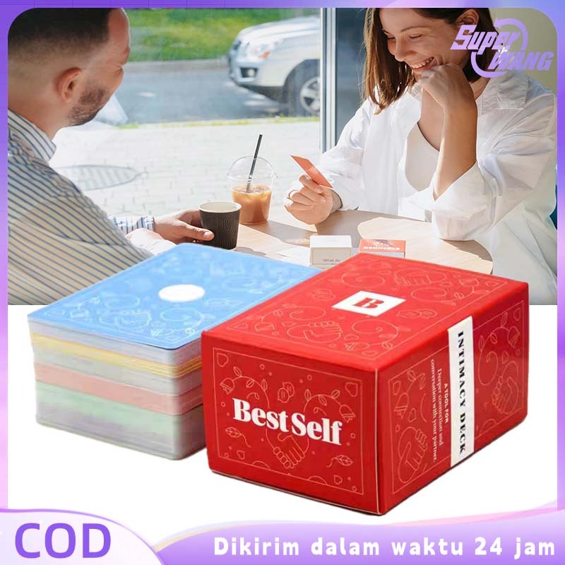 Jual 1set Deep Talk Card Pasangan Kartu Deeptalk Pasangan Kartu Couple ...