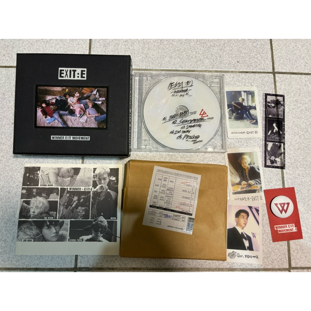 Jual WINNER EXIT E KPOP ALBUM (YG ENTERTAINMENT) | Shopee Indonesia