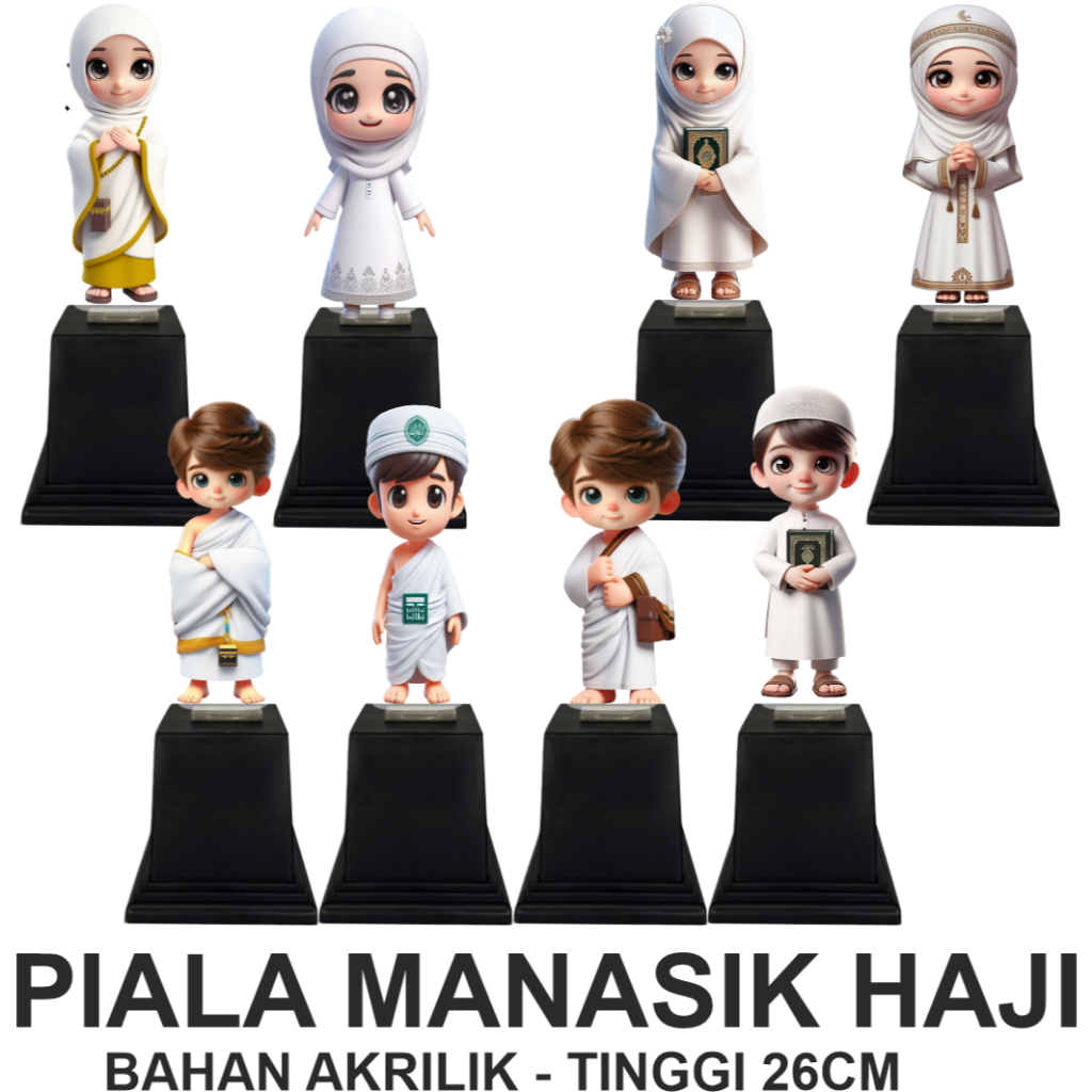 Jual Piala Plakat Manasik Haji Bahan Akrilik Vandel Wisuda Pesantren ...