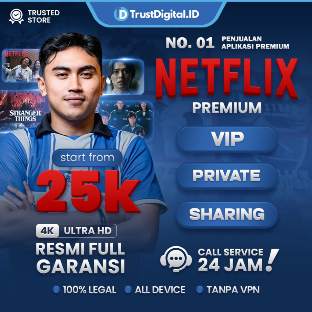 Jual NETFLIXX PREMIUM ANTI LIMIT FULL GARANSI #1 | Shopee Indonesia