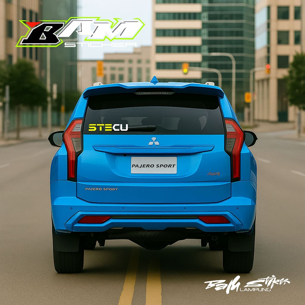 Jual Sticker Cutting STECU untuk segala mobil stiker viral stiker keren ...