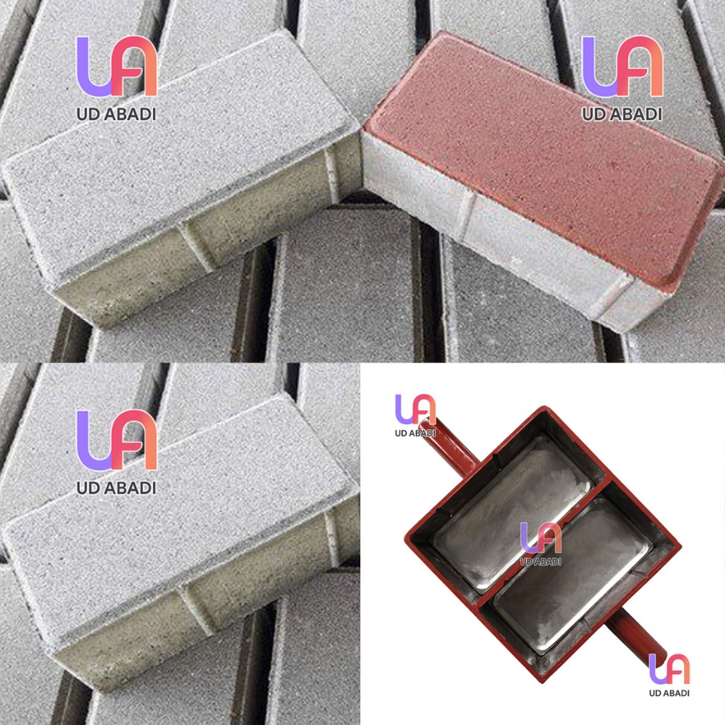 Jual CETAKAN PAVING BATA DOBEL // DOUBLE // BATA RANGKAP | Shopee Indonesia