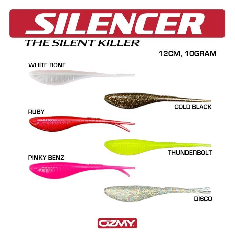 Jual Umpan Ozmy Baby Silencer 12cm 10g | 5pcs/pack | Soft Lure Silent ...