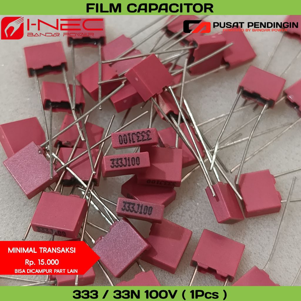 Jual Kapasitor 33N / 100v (1pcs) | Shopee Indonesia