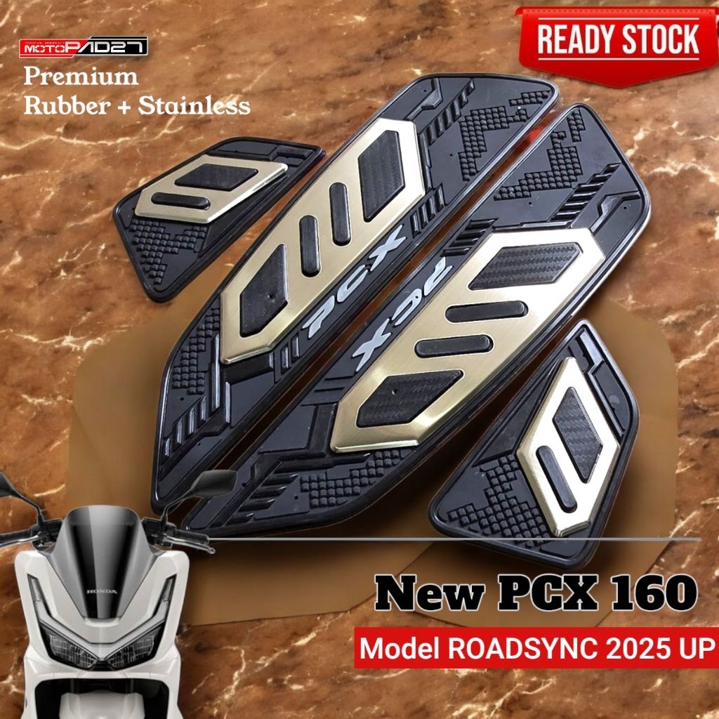 Jual Motopad27 premium Step floor new PCX 160 2025 CBS ABS ROADSYNC ...