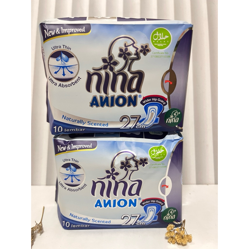 Jual BAGUS Nina anion 27cm isi 10’s 10 Lembar pads | Shopee Indonesia