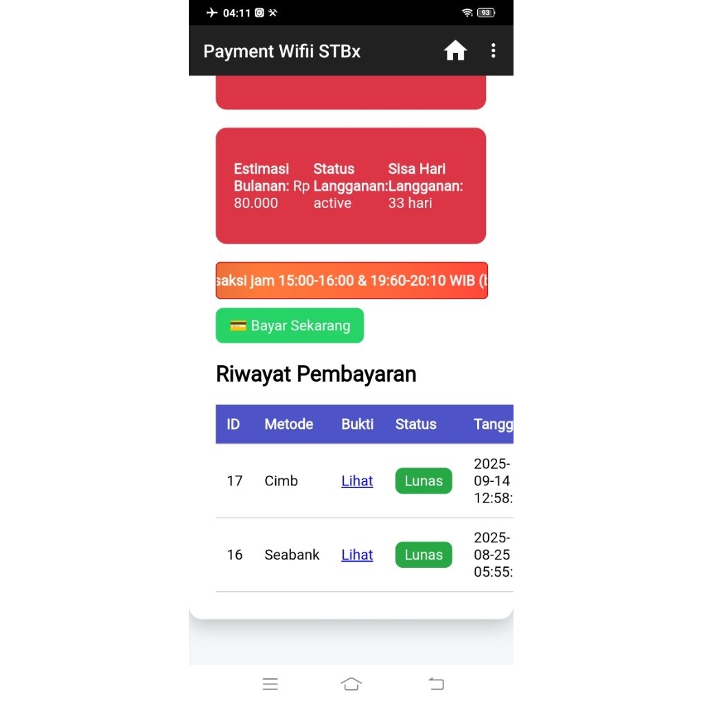 Jual Apk Pembayaran Wifi STBx OpenWRT User Dan Admin | Shopee Indonesia