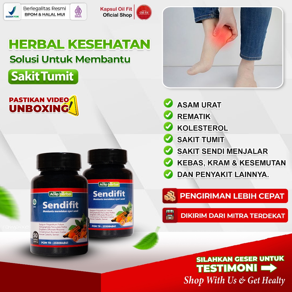 Jual Obat Sakit Tumit Kaki Kiri dan Kanan Plantar Fasciitis Telapak kaki Sakit Radang Tumit ...