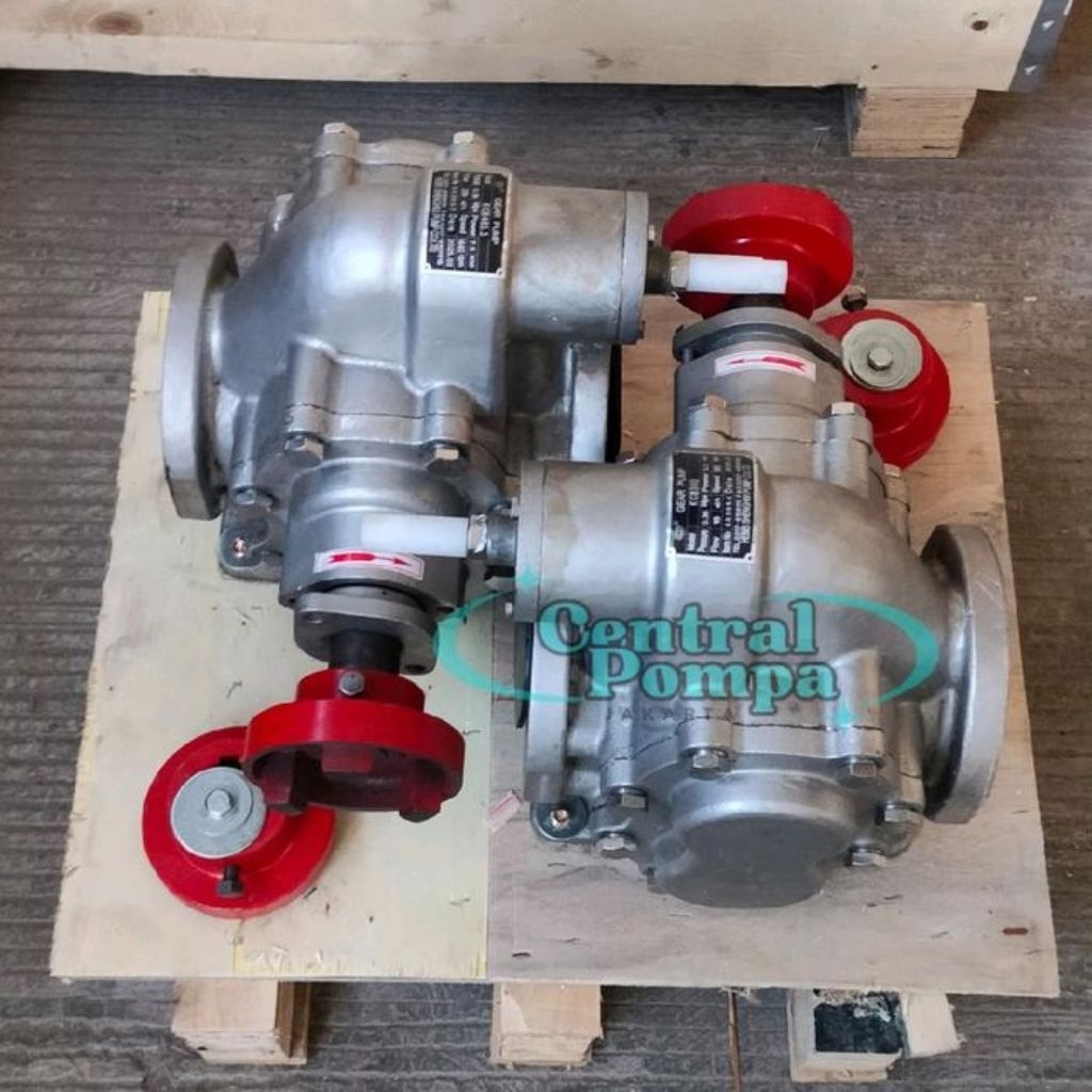 Jual GEAR PUMP KCB135 STAINLESS STEEL 304 GEAR PUMP RK 135+Coupling/135 ...