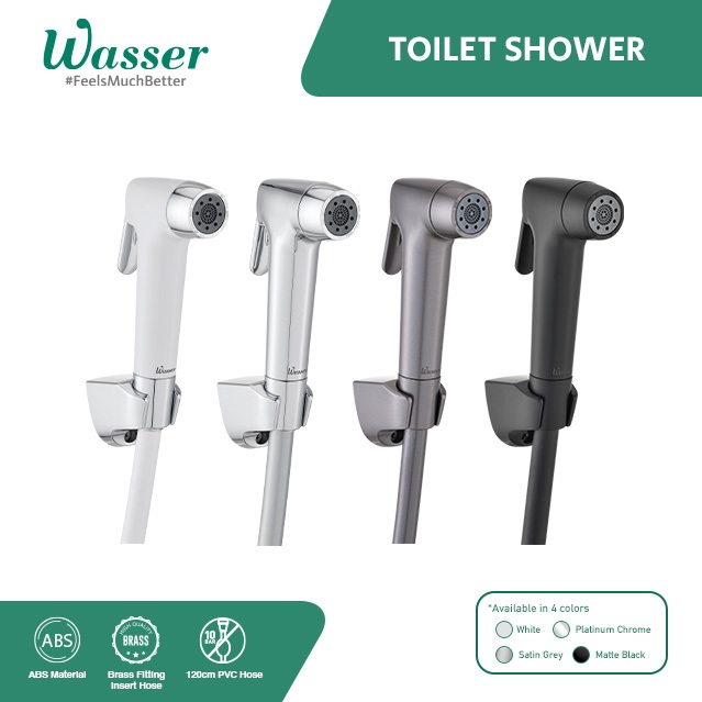 Jual Wasser Toilet Shower with 2 mode output & pull handle | WS-168TS ...