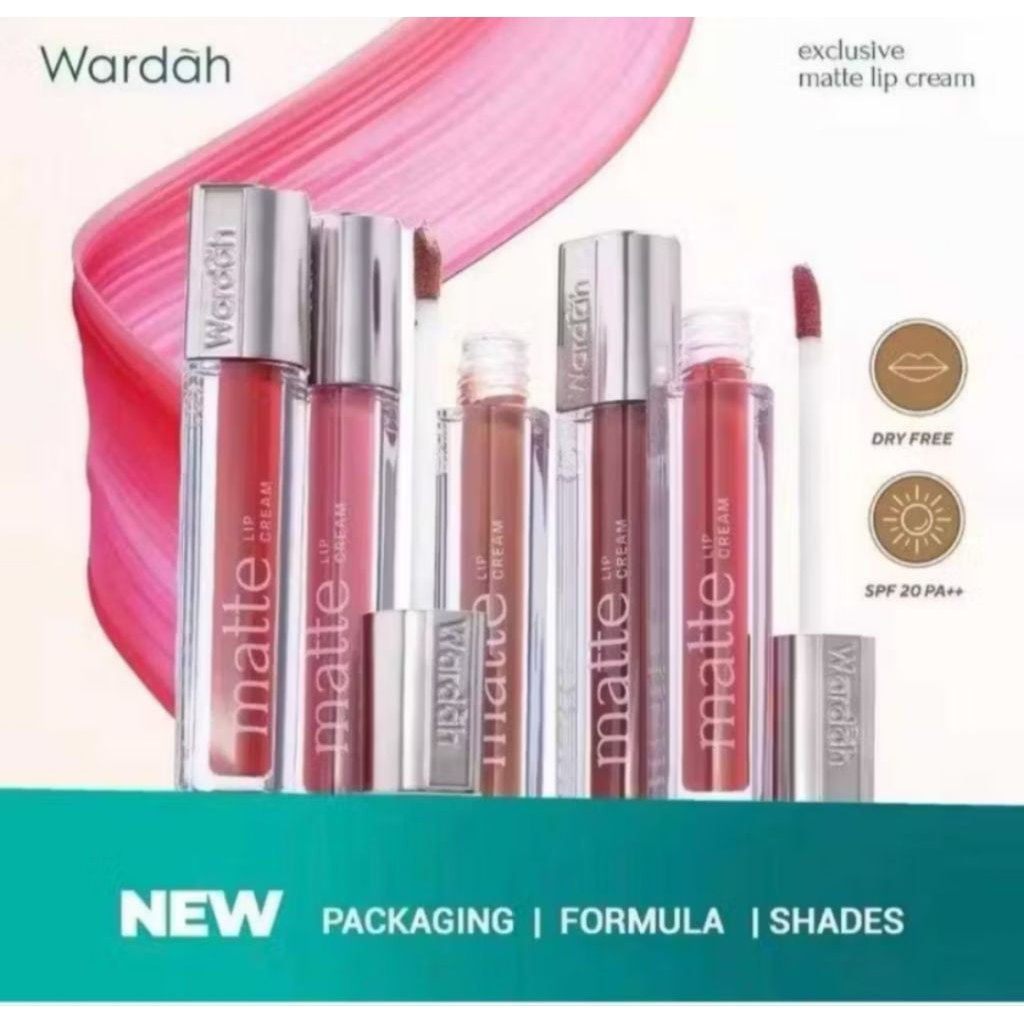 Jual WARDAH Exclusive Matte Lip Cream - Wardah Lip Cream | Shopee Indonesia