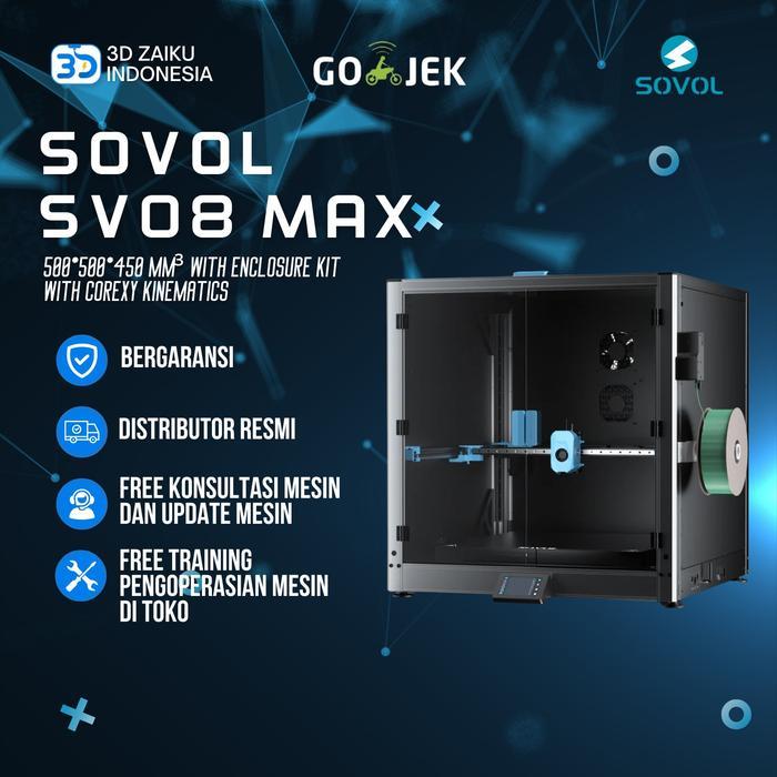 Jual Sovol SV08 MAX 500x500x500 mm High Speed 700 mm/s Core-XY Voron 2. ...