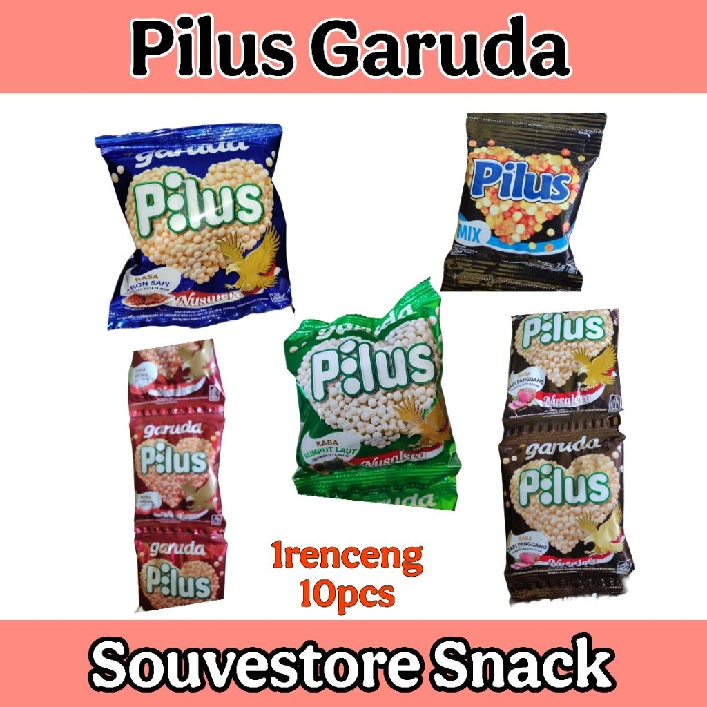 Jual Pilus Garuda all varian 1renceng 10pcs | Shopee Indonesia