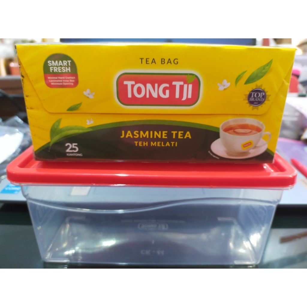 Jual TONG TJI teh celup tong tji Jasmine tea 1 box isi 25 kantong ...