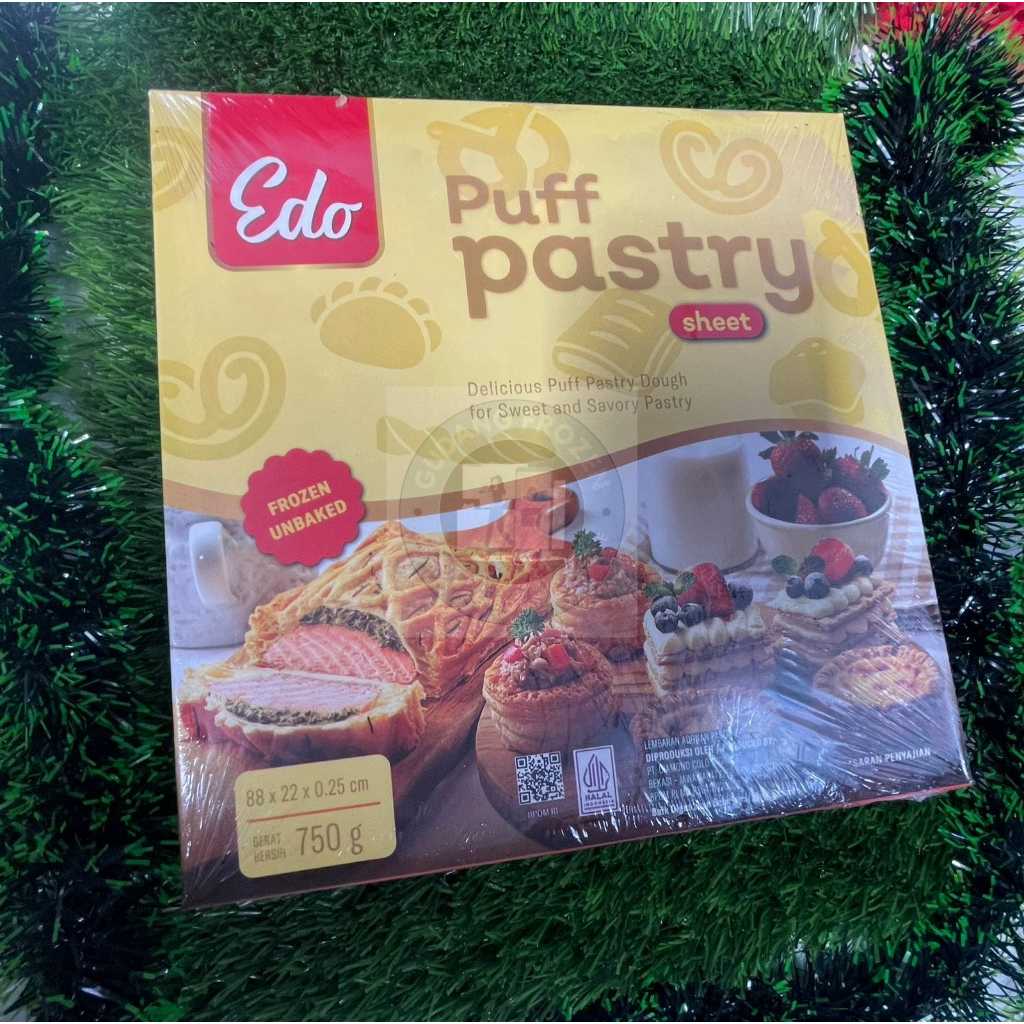 Jual Edo Puff Pastry Sheet 750Gr | Shopee Indonesia