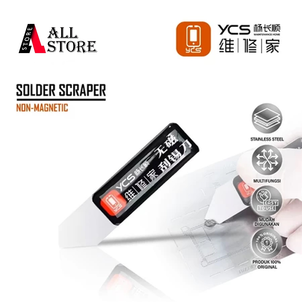 Jual YCS NONMAGNETIC SOLDER SCRAPER - PENGIKIS TIMAH NONMAGNETIK - ALAT ...