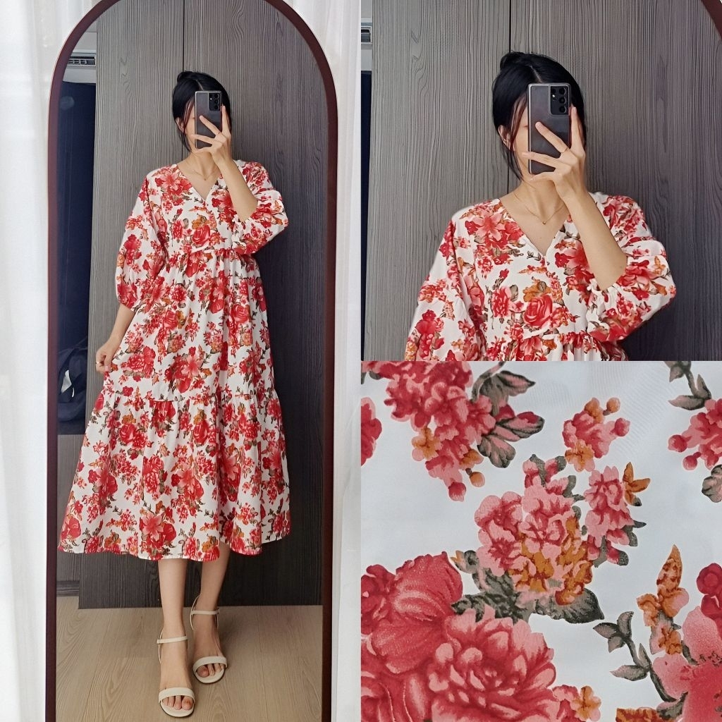 Jual Gege-Dress Bisky dress/daster Bumil Busui Friendly | Shopee Indonesia