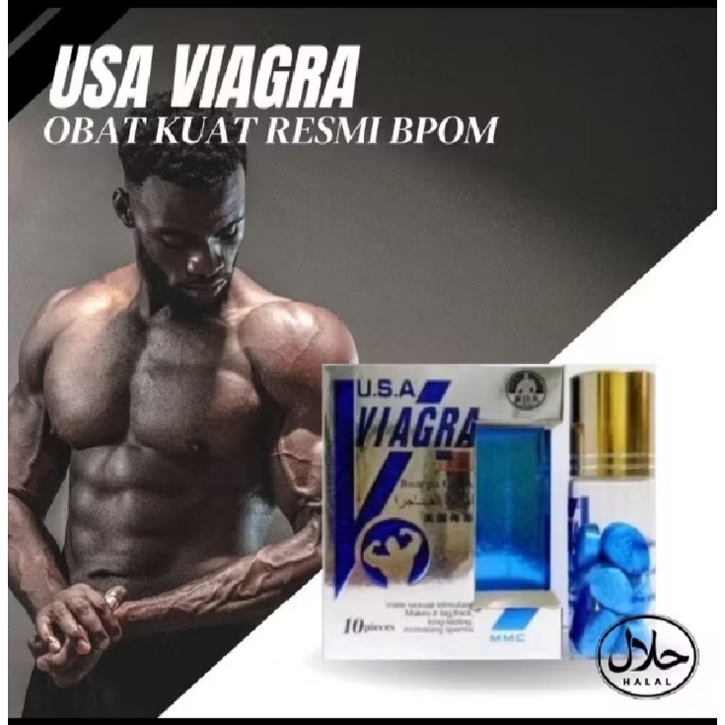Jual Vigra MMC Blue Original tradisional asli Tahan Lama 10 Tablet ...