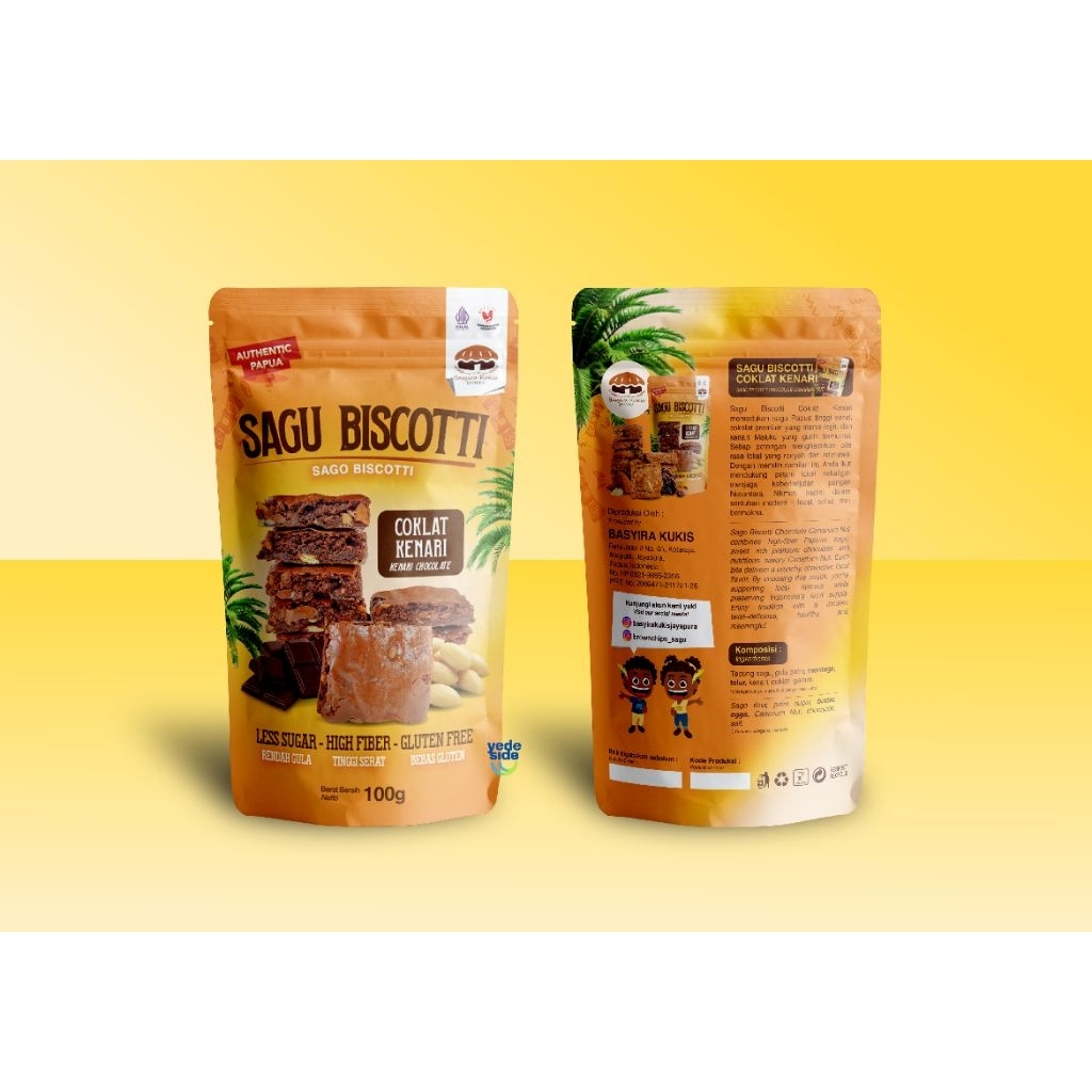 Jual Sagu Biscotti Coklat Kenari | Shopee Indonesia