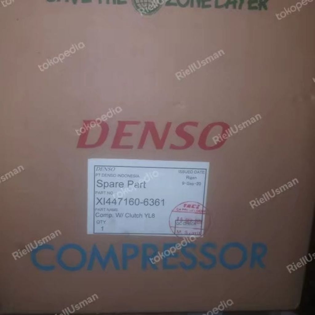 Jual Compressor AC Assy Suzuki Ertiga old Doubel Blower Denso | Shopee ...