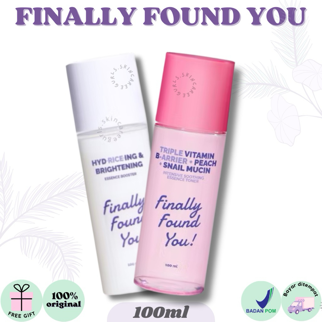 Jual Finally Found You Toner Hyd-Rice-Ing Brightening Essence Booster ...