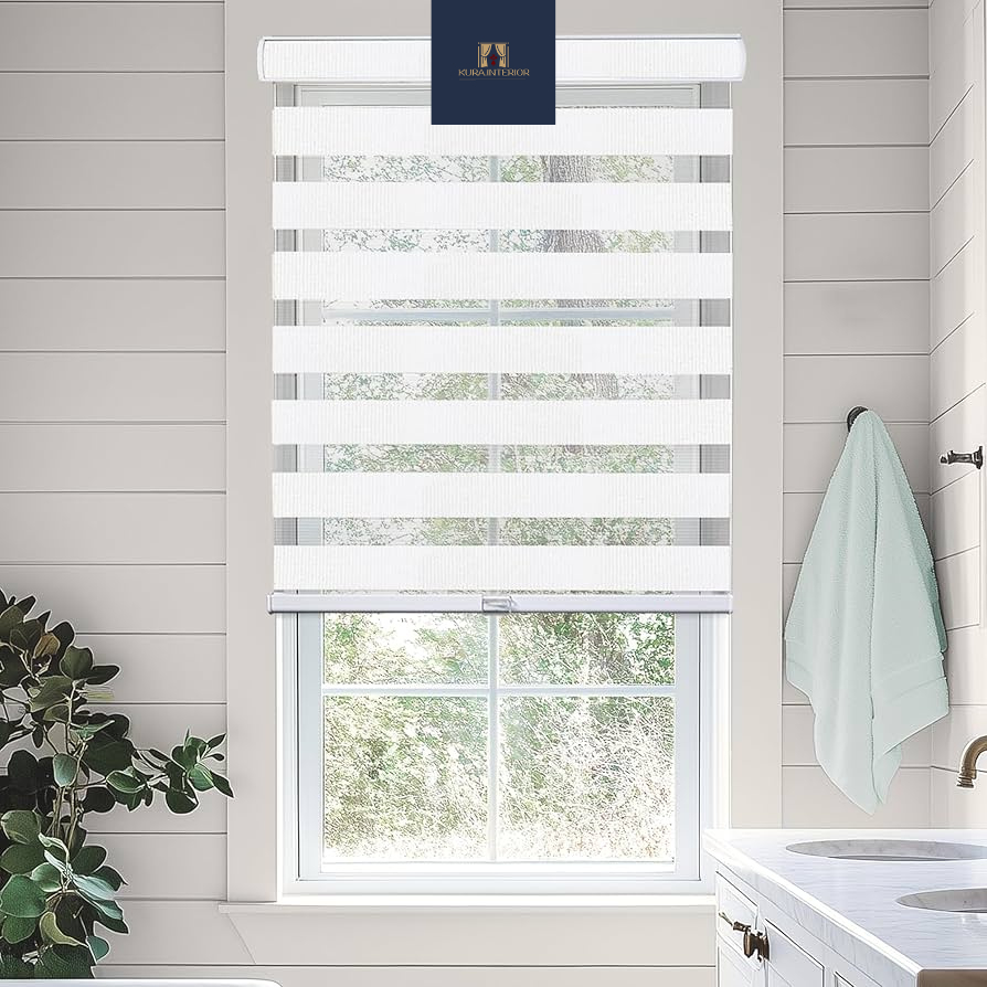 Jual Roller Blind Zebra Tirai Minimalis - Ukuran custom | Shopee Indonesia