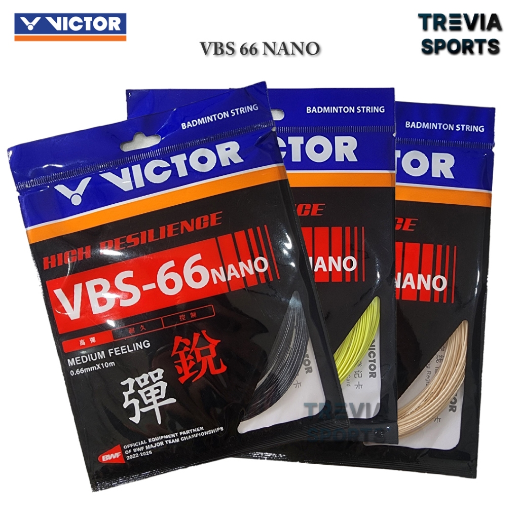 Jual Senar badminton Victor VBS 66 Nano / VBS-66N | Shopee Indonesia
