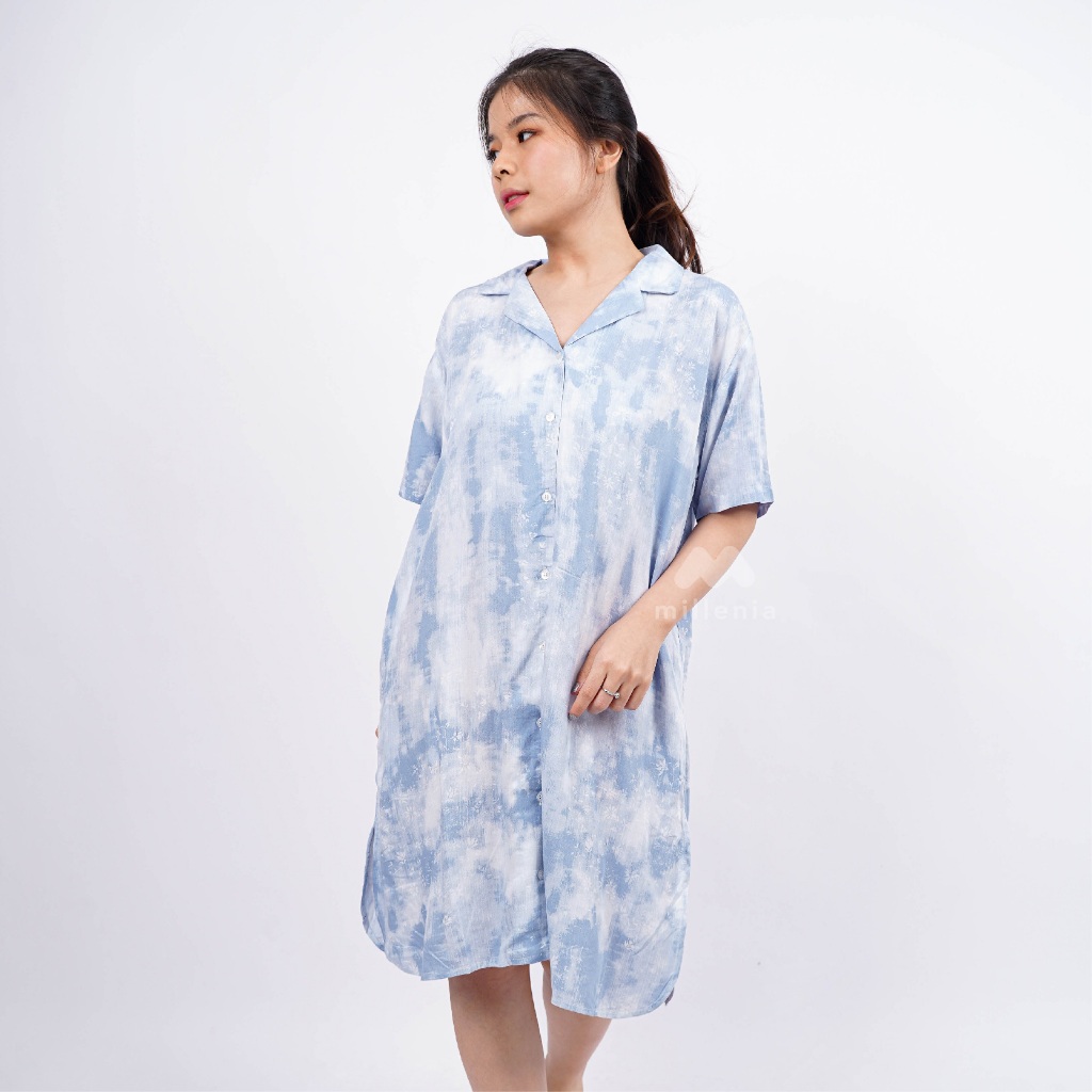 Jual MILLENIA Women Mireco Hilo Dress Piyama - Daster Pakaian Tidur ...