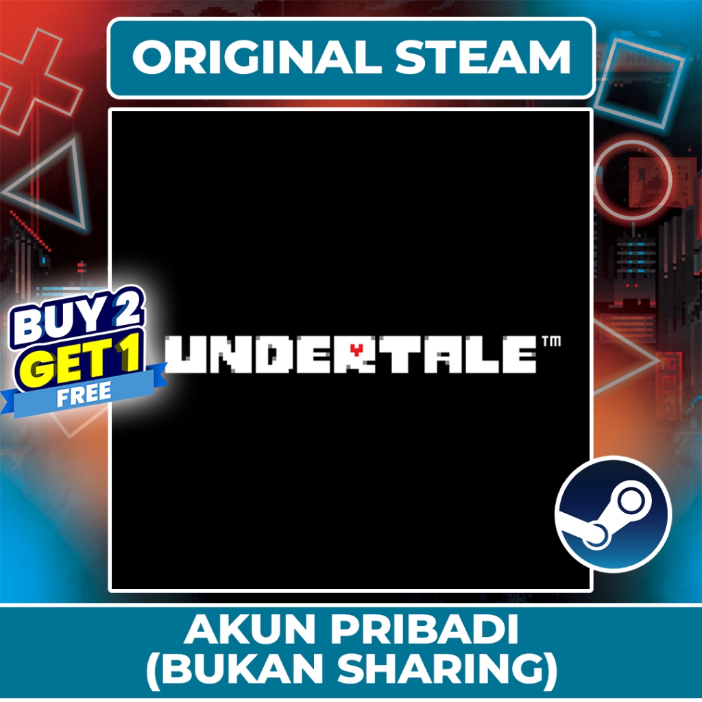 Jual Undertale – Game PC Steam (Original) | Full Update DLC | Masuk ke ...