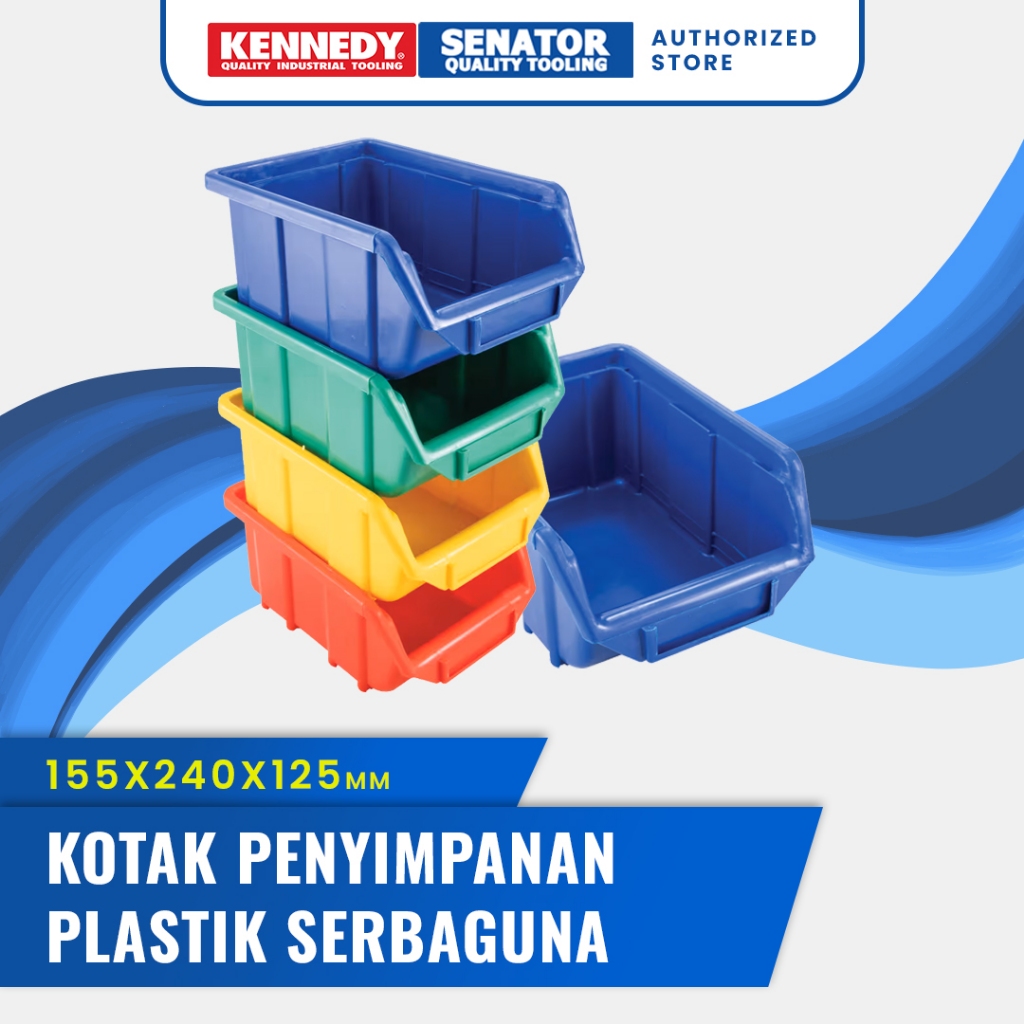 Jual Senator Storage Bin 155x240x125mm – Jolly Box, Kotak Penyimpanan ...