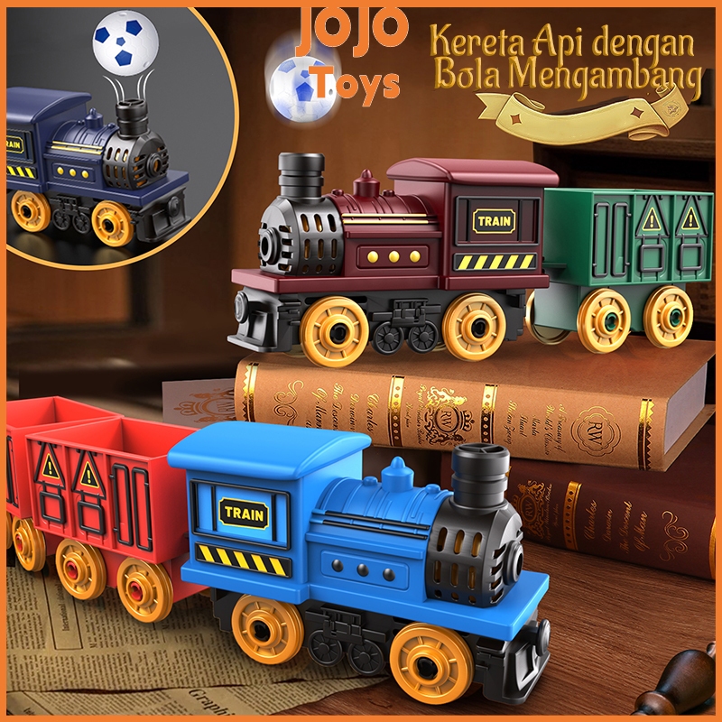 Jual JOJO Mainan Kereta Api Listrik Anak Dengan Mainan Bola Mengambang ...