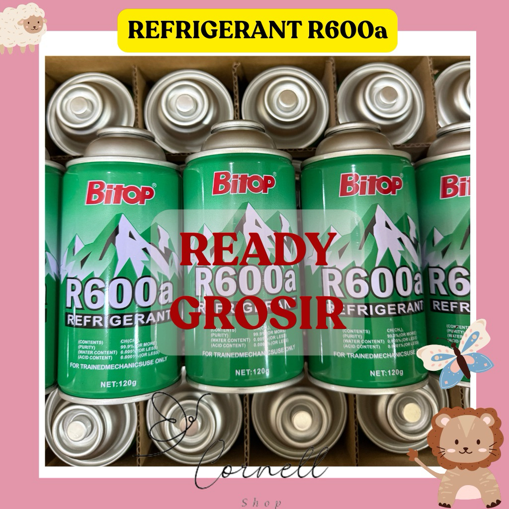 Jual preon r600a refrigerant r600 bitop | Shopee Indonesia