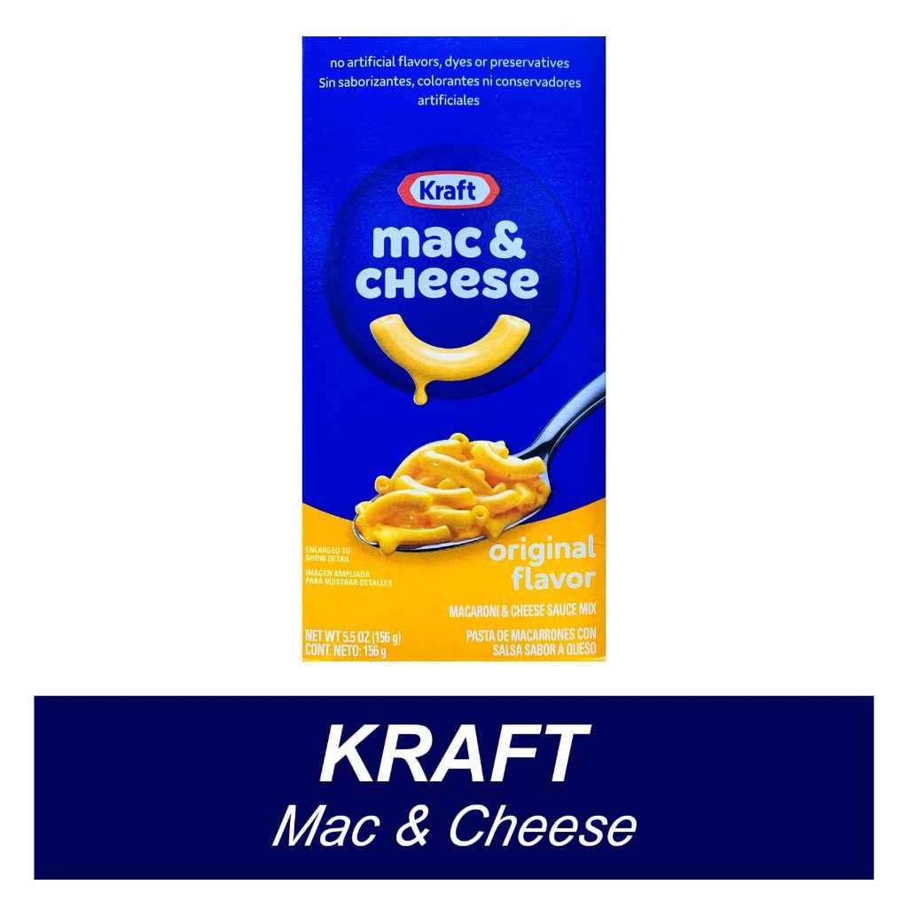 Jual KRAFT Macaroni & Cheese Original Flavor Berat 156 gr IMPORT USA ...