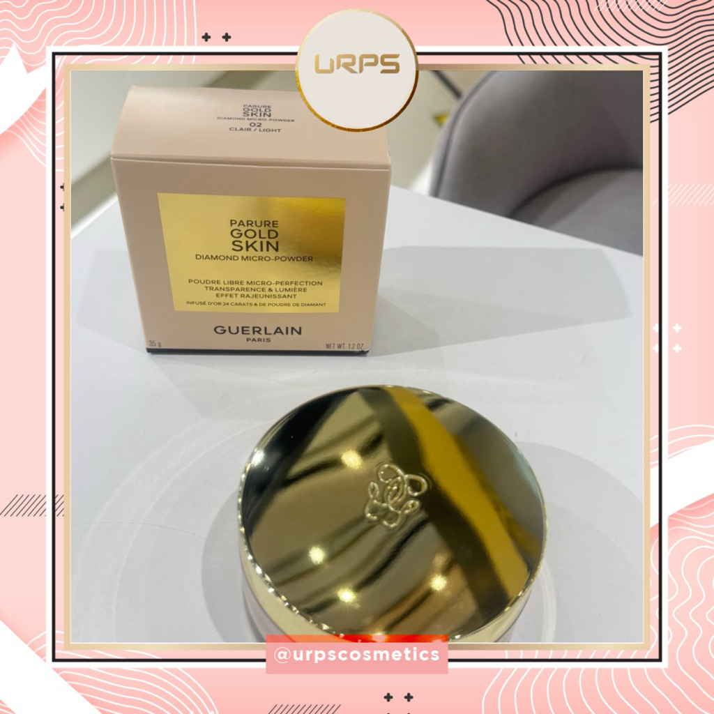 Jual [READY] GUERLAIN Parure Gold Skin Diamond Micro Powder | Shopee ...