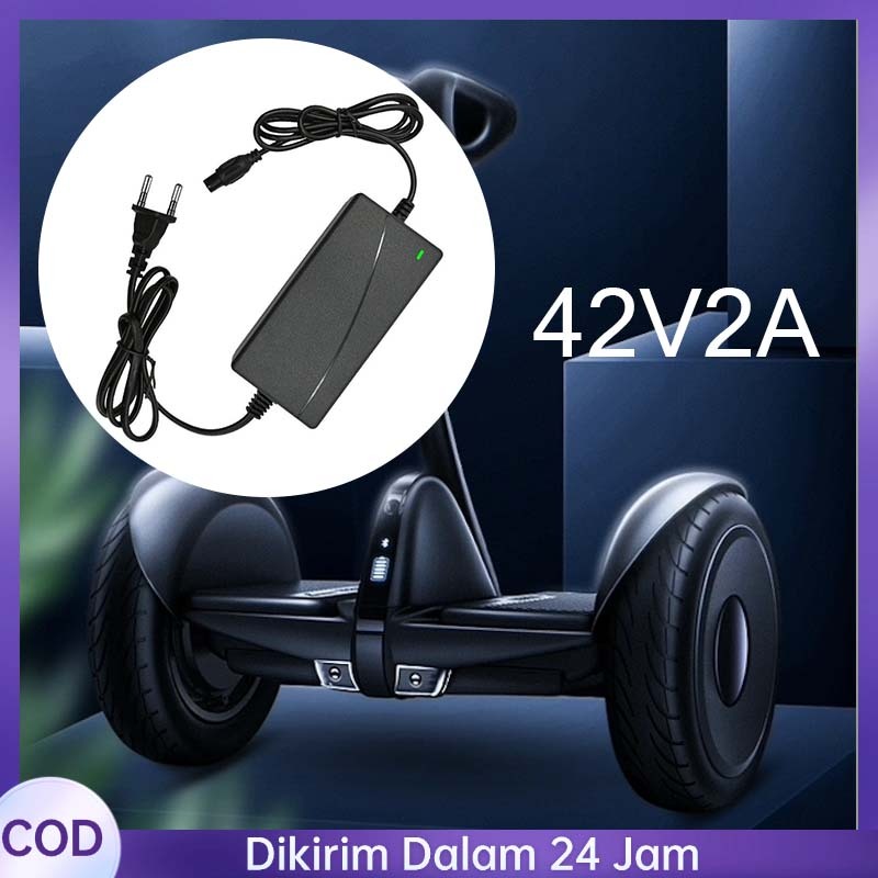 Jual 42V 2A Charger Universal Hoverboard Charger Baterai Power Adapter ...