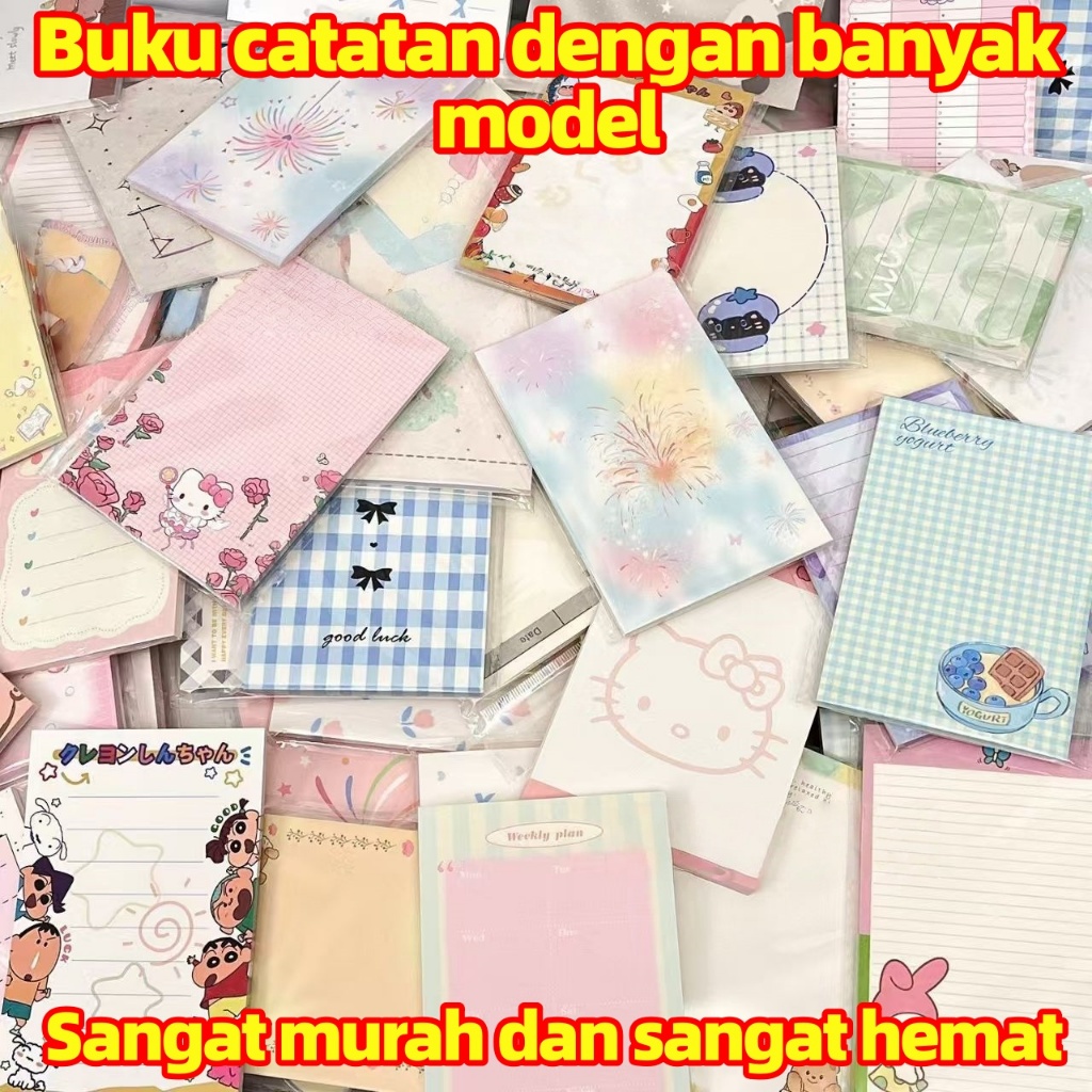 Jual Kartu Notebook Kartun (Blind Box, Dikirim Secara Acak) – 1 Buku ...