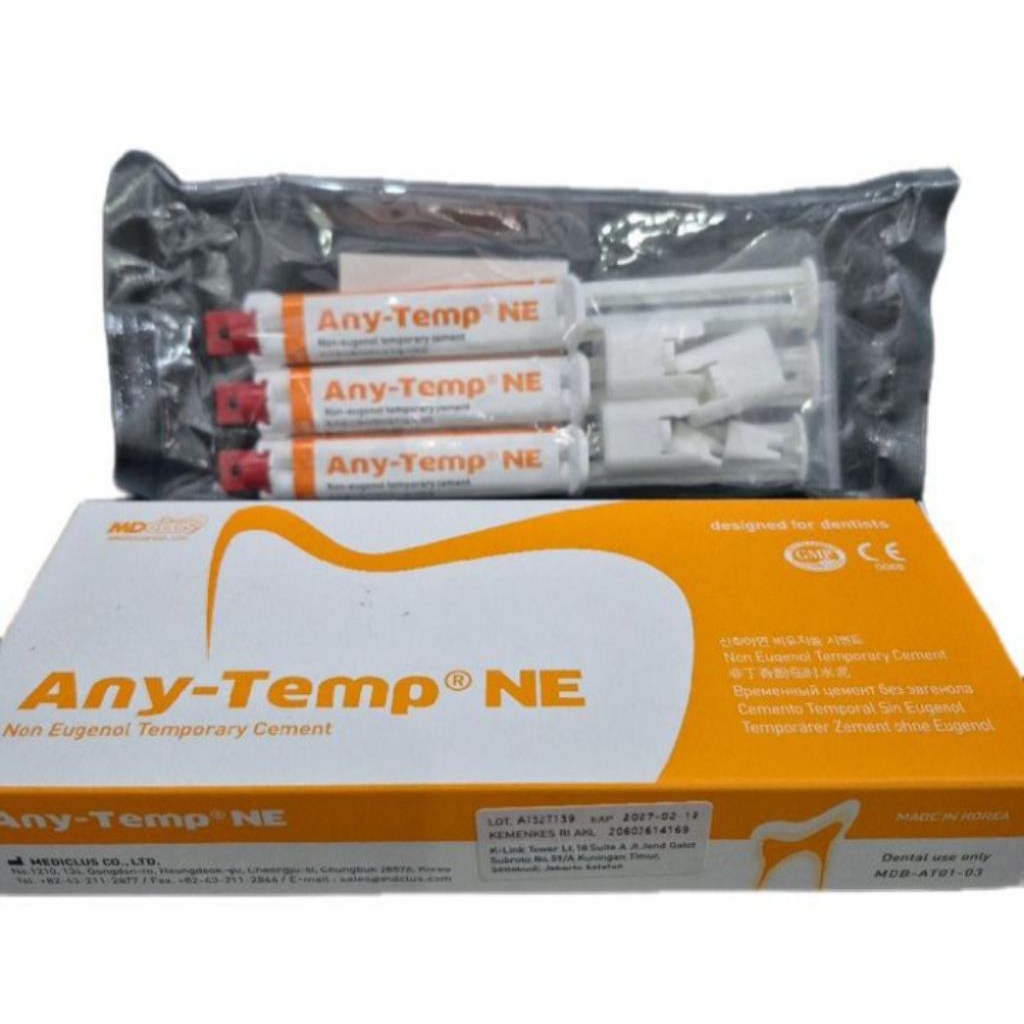 Jual Any Temp Ne Non Eugenol Temporary Cement For Crown and Bridge ...