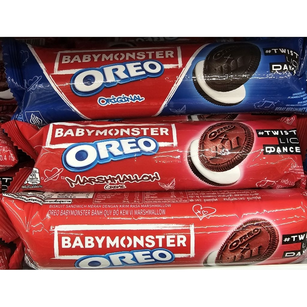 Jual Oreo X BabyMonster Biskuit Roll | Shopee Indonesia