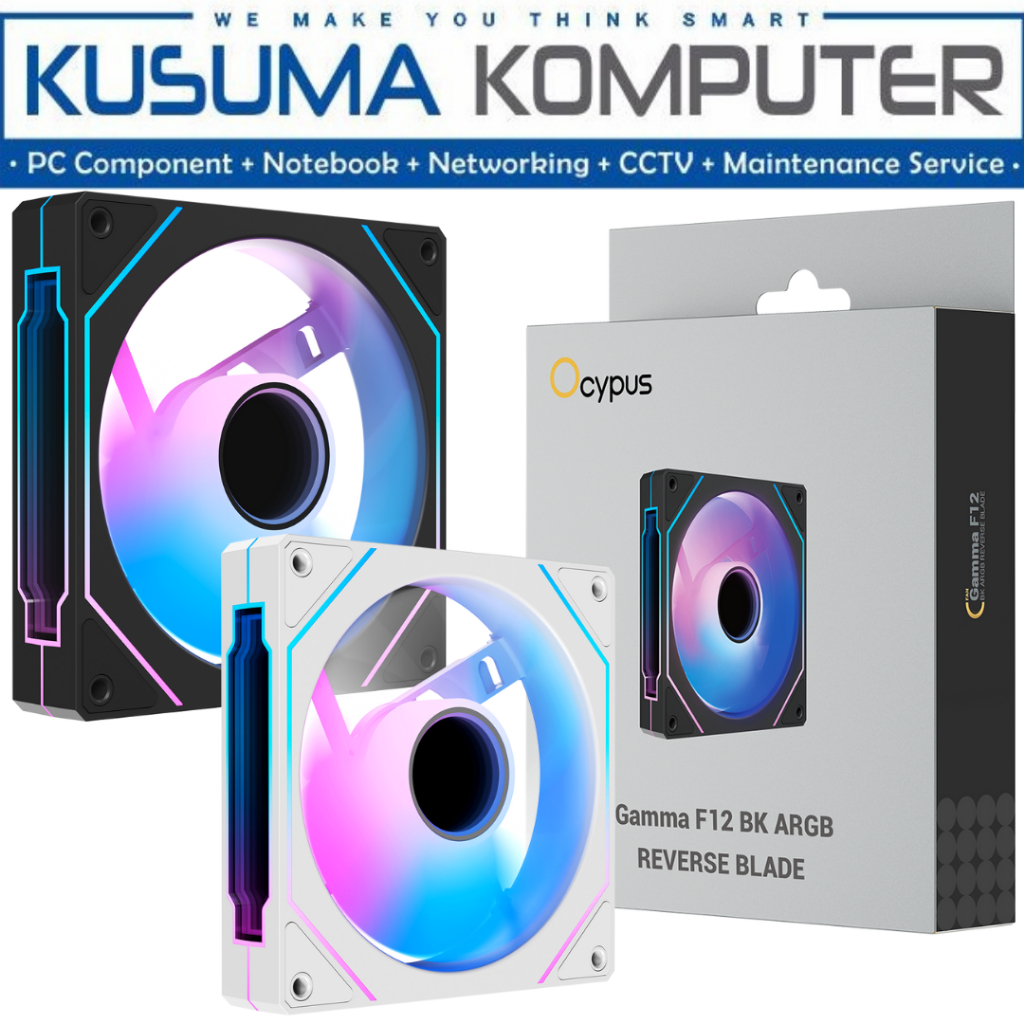 Jual Ocypus Gamma F12 ARGB REVERSE Black White | Shopee Indonesia