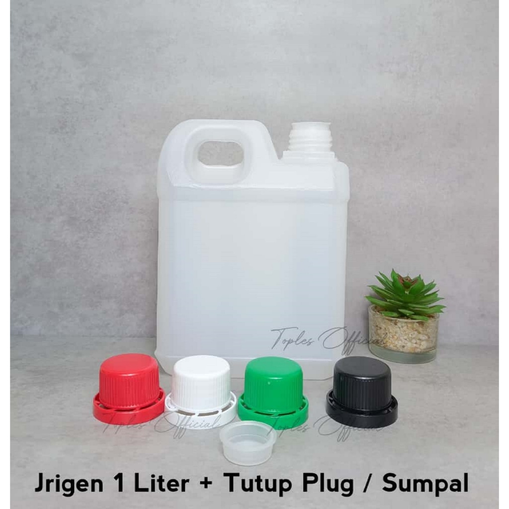 Jual JERIGEN BP PUTIH TRANSPARAN 1 LITER | Shopee Indonesia