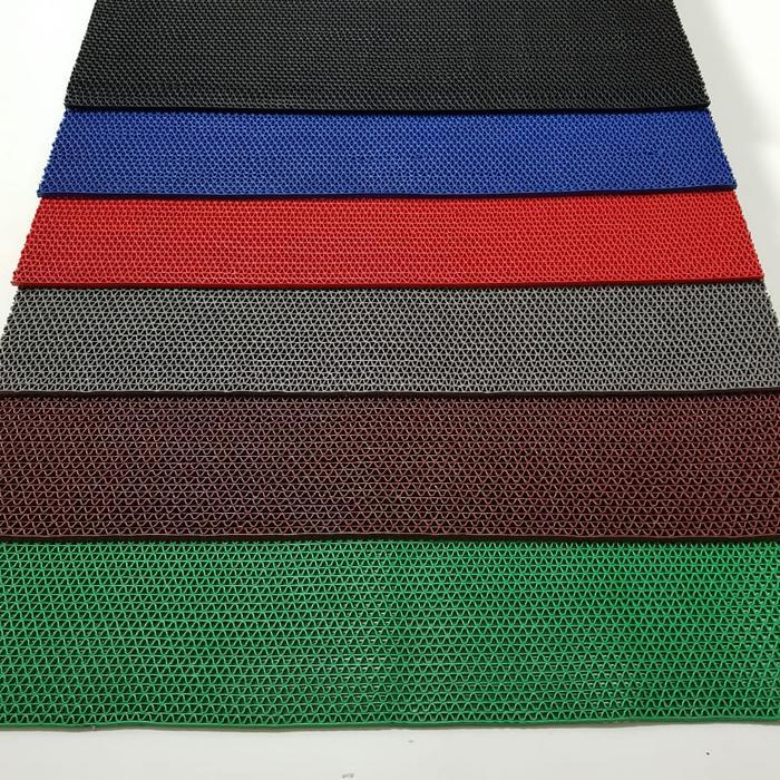 Jual Keset PVC S Type (40cm x 60cm) Tebal 6mm/Keset Antislip Kamar ...