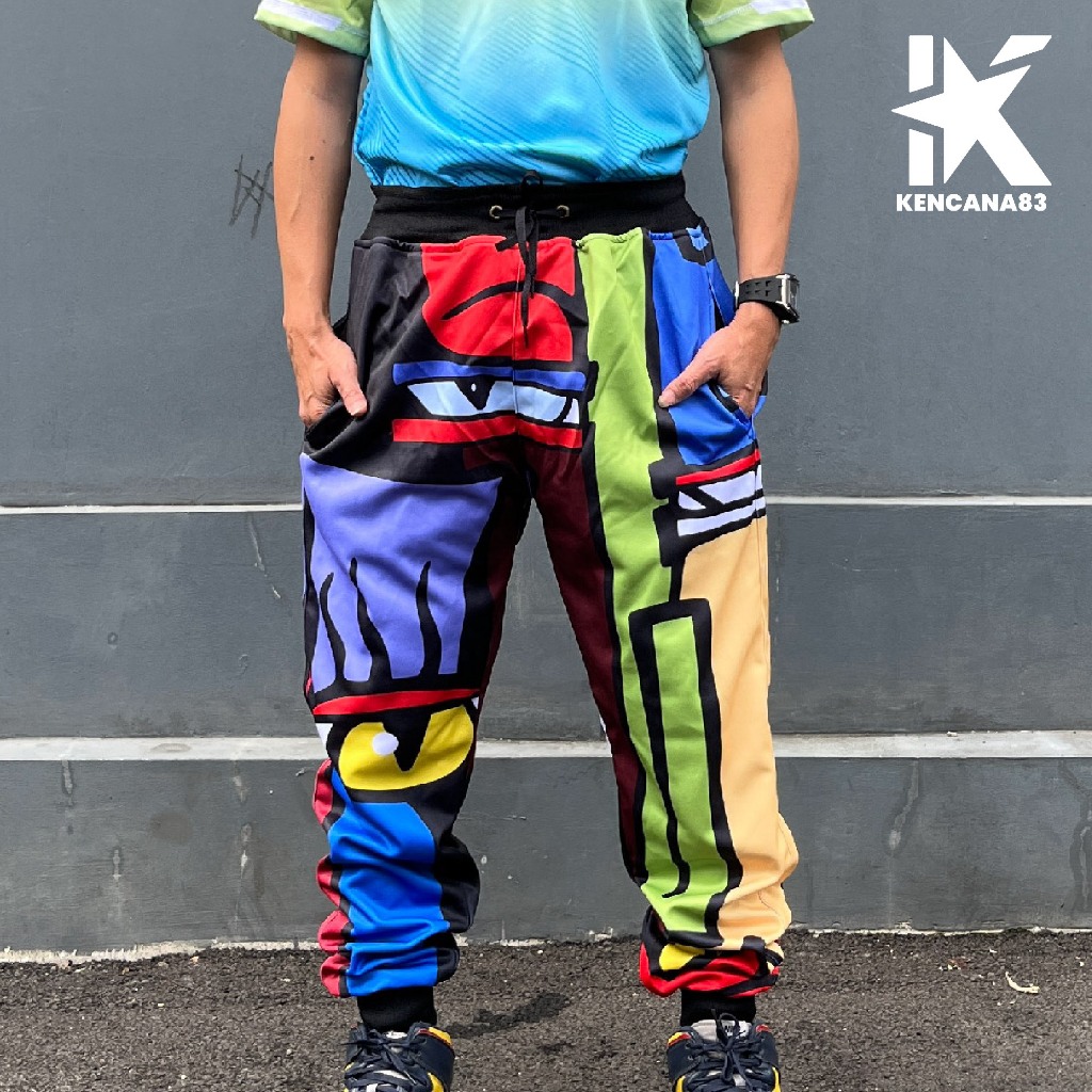 Jual BISA COD JOGGER PRINT MONSTER GRAPHITY VECTOR Celana Panjang ...