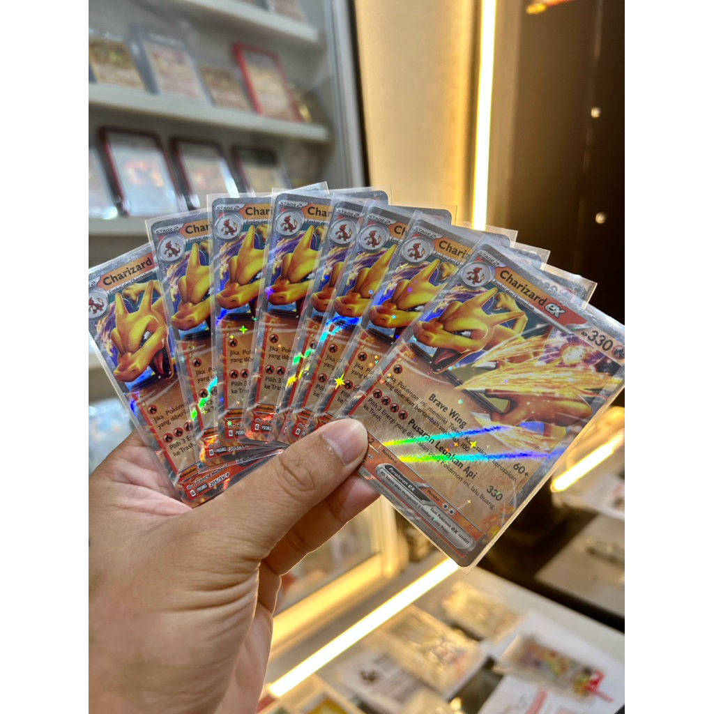 Jual charizard ex promo 1 kartu POKEMON tcg card set Indonesia NON ...