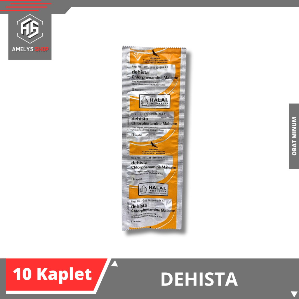 Jual DEHISTA KAPLET (10 Kaplet) | Shopee Indonesia