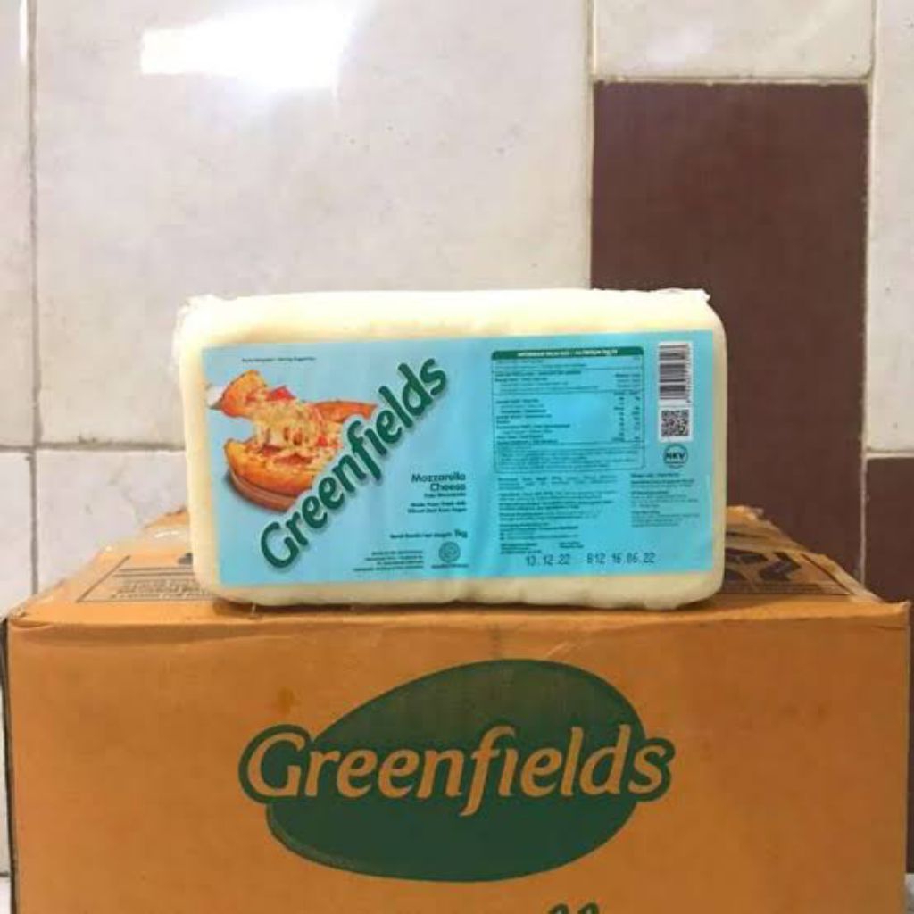Jual GREENFIELDS MOZZARELLA 1KG (6) | Shopee Indonesia