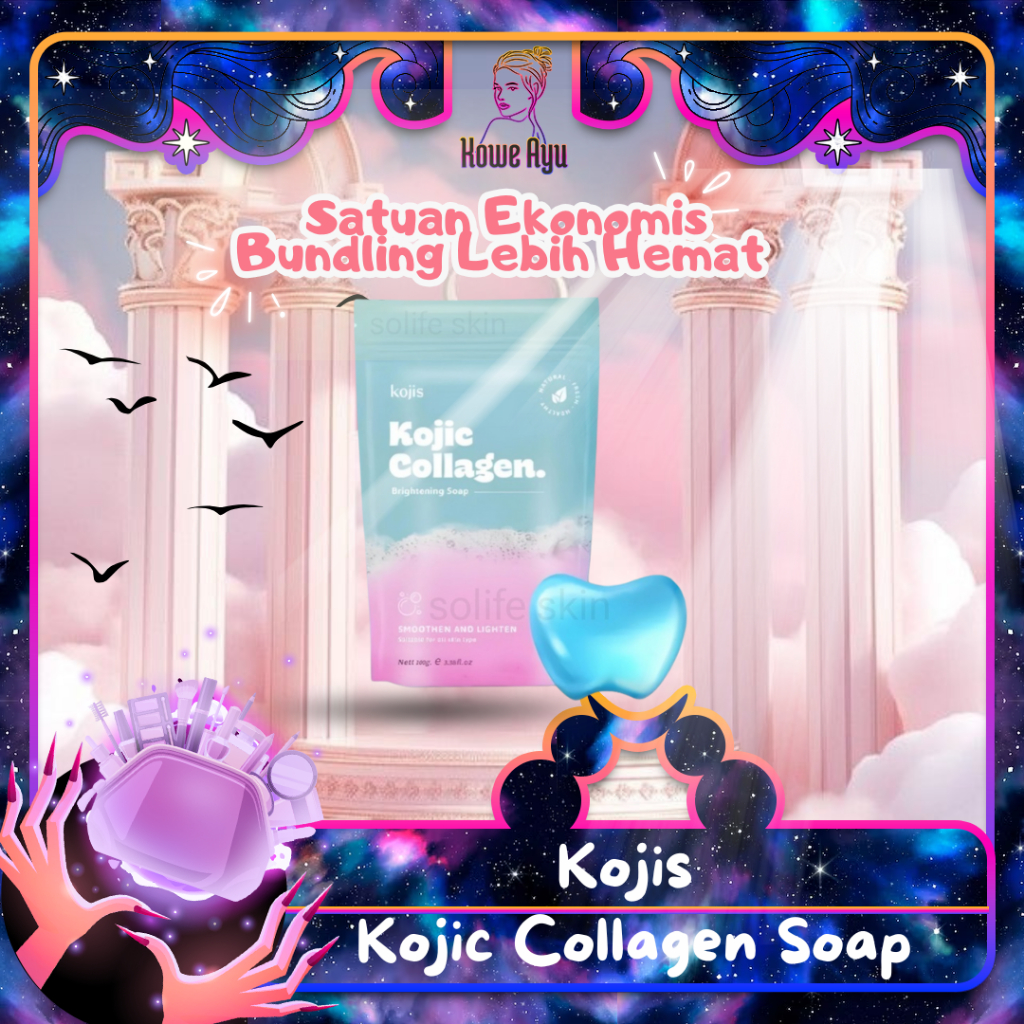Jual Kojis Kojic Collagen Brightening Soap Smoothen And Lighten 90g