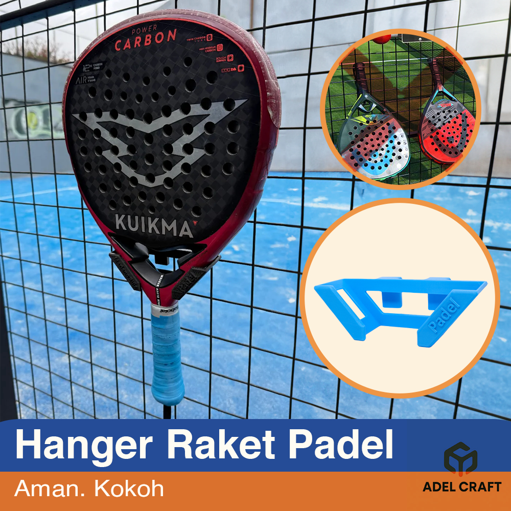 Jual Ktmstore Gantungan Raket Padel Lapangan Hook Holder Padel Racket ...