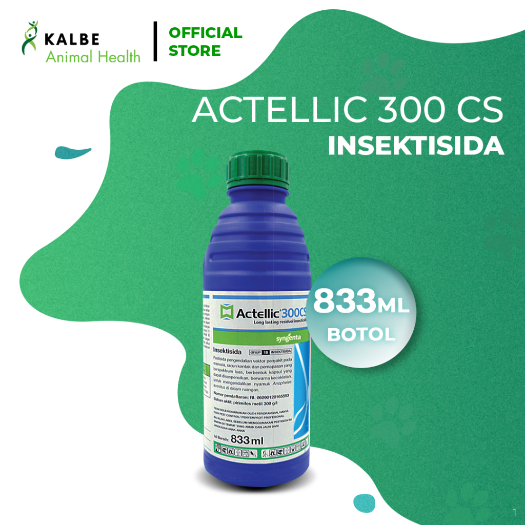 Jual Syngenta Actellic 300 CS 833 ml Botol - Insektisida untuk ...